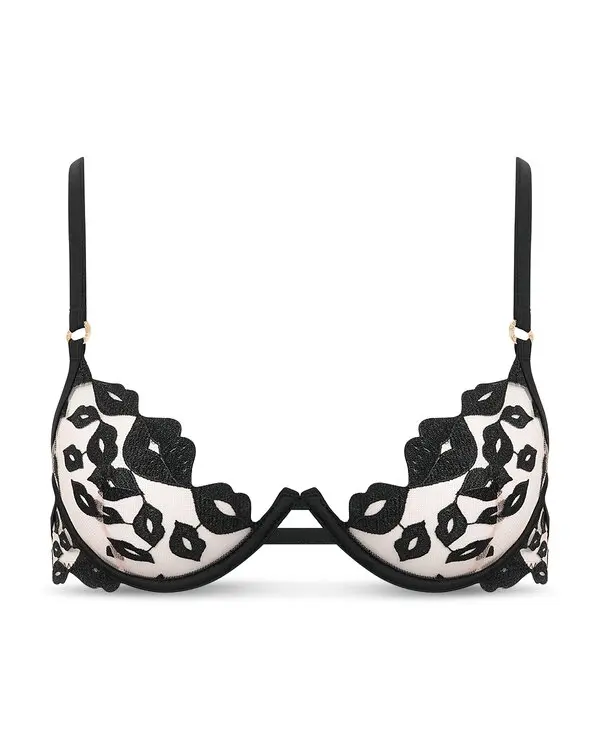 Bluebella Marian Wired Bra - Black/sheer