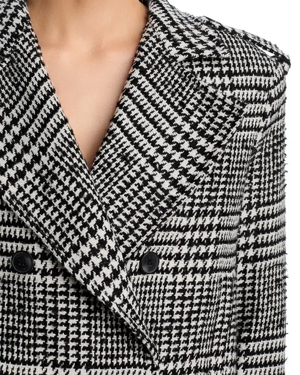 L'Agence Xoey Cropped Trench Coat