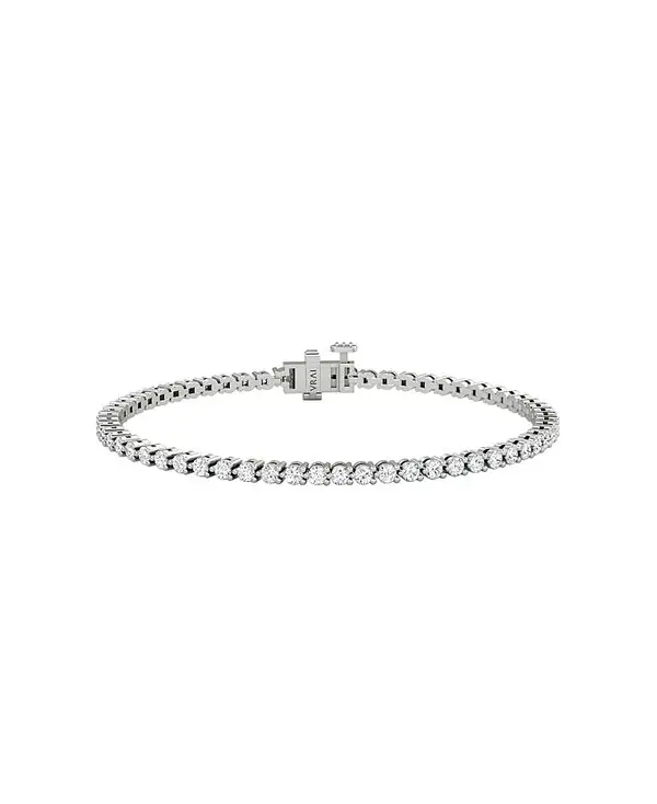 VRAI Petite Tennis Bracelet 2.44ctw - K White Gold
