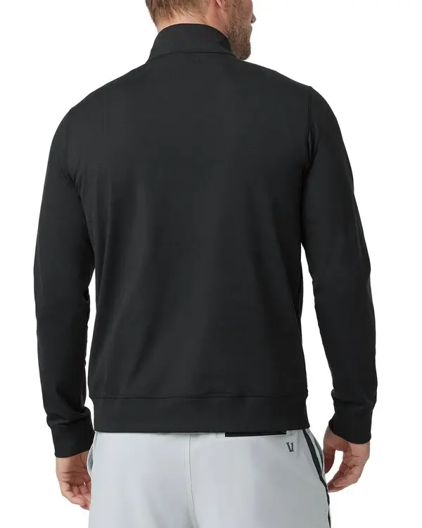 Vuori Coronado Half-zip Sweatshirt - Black