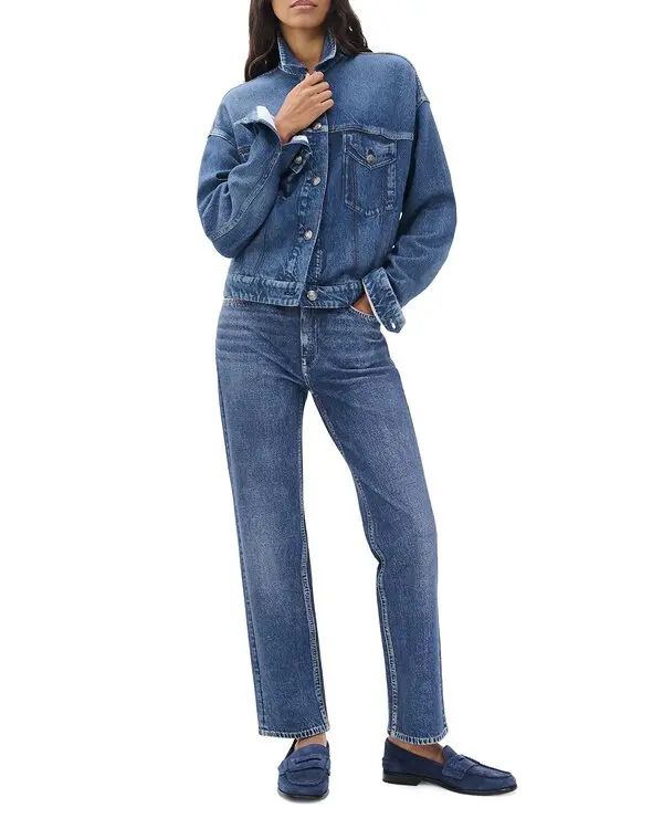 Rag & Bone Miramar Terry Trucker Jacket - Almda