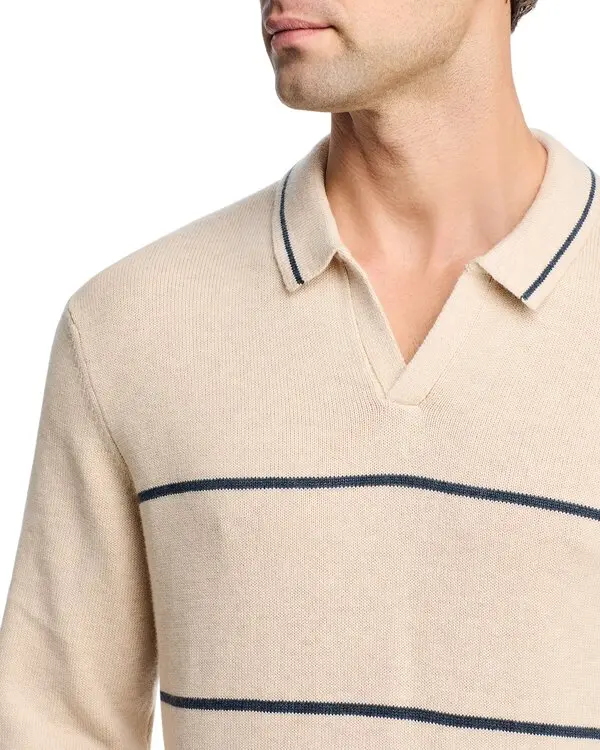 Marine Layer Liam Sweater Polo - Ango/navy