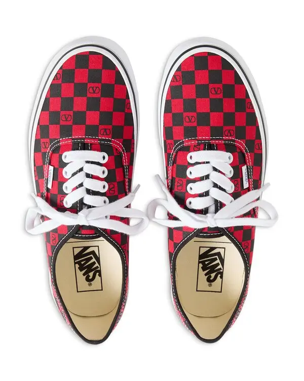 Valentino Garavani X Vans Sneakers - Red/black