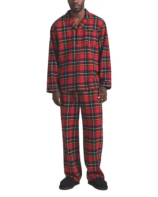 SKIMS Flannel Pajama Set