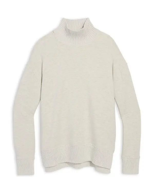 Vineyard Vines Dreamcloth Rib Mix Funnel Neck Pullover