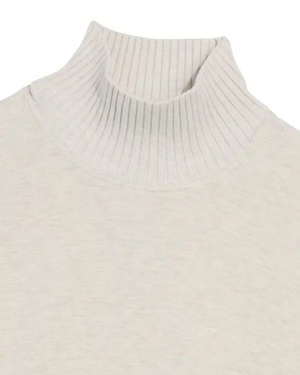 Vineyard Vines Dreamcloth Rib Mix Funnel Neck Pullover