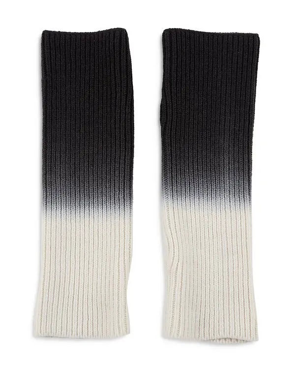 Eugenia Kim Amalia Dip Dye Fingerless Gloves - Black
