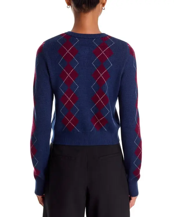 525 America Windsor Argyle Cardigan