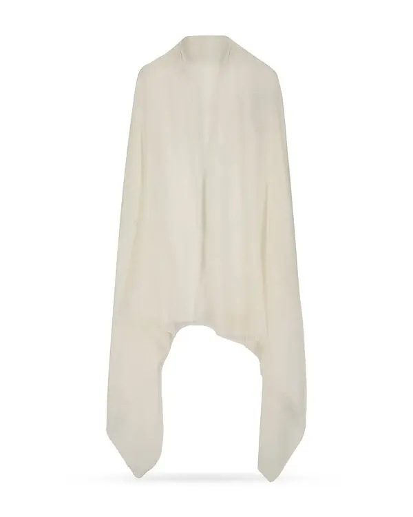 Sofia Cashmere Ultrafine Cashmere Wrap - Cream