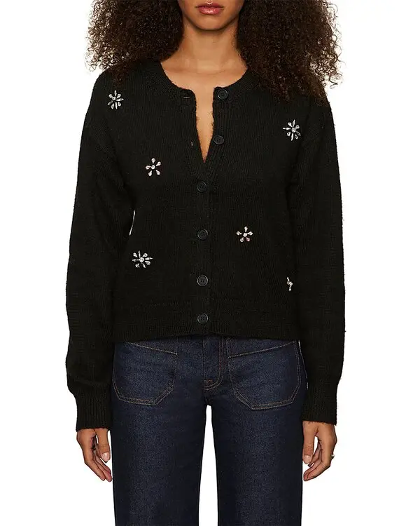 Sanctuary Embellished Cardigan Sweater