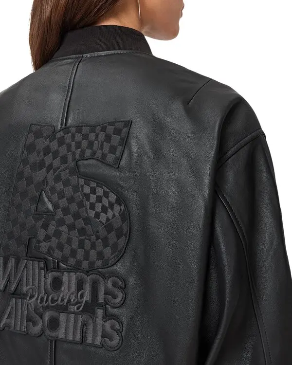 ALLSAINTS Belle Leather Bomber Jacket