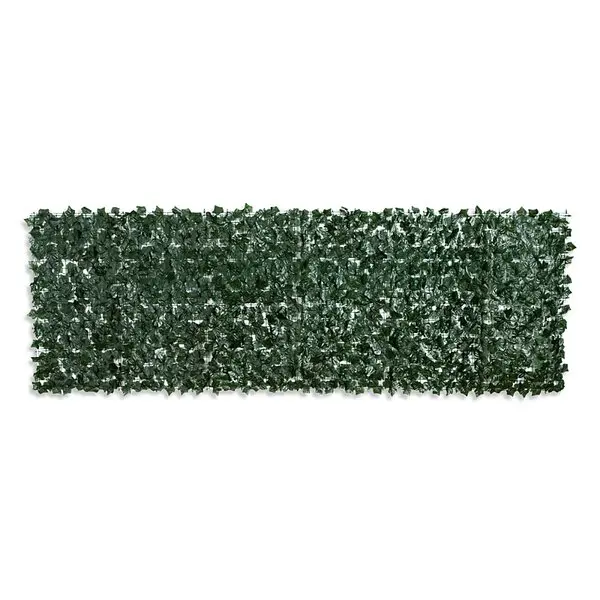 NEARLY NATURAL 40 X 120 Uv Resistant Artificial Ivy Privacy Fence Wall Screen - Green