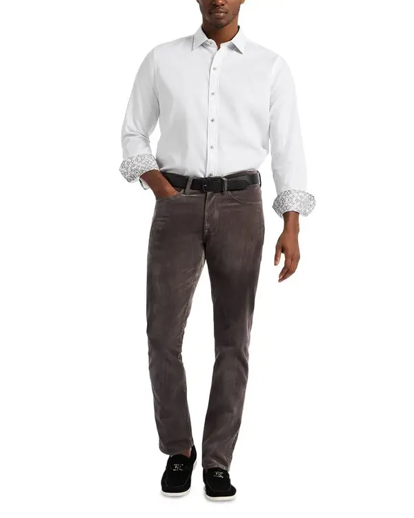 Robert Graham Celestial Velvet Pants - Charcoal