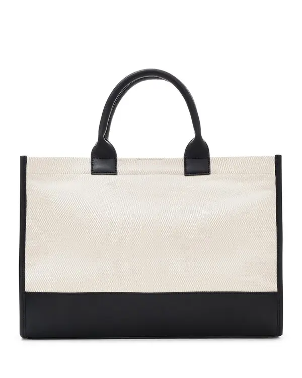 ANINE BING Lara Medium Canvas Tote - Beige