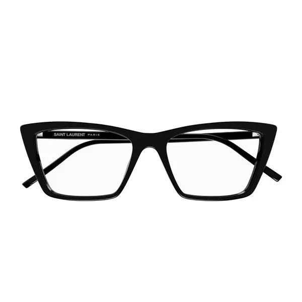 Saint Laurent Sl 737 Mica Thin Opt Eyeglasses - Black