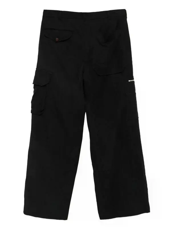 BLACK COMME DES GARÇONS Zip-pocket Cargo Pants