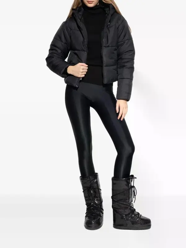 Nike Hooded Quilted Jacket - Black