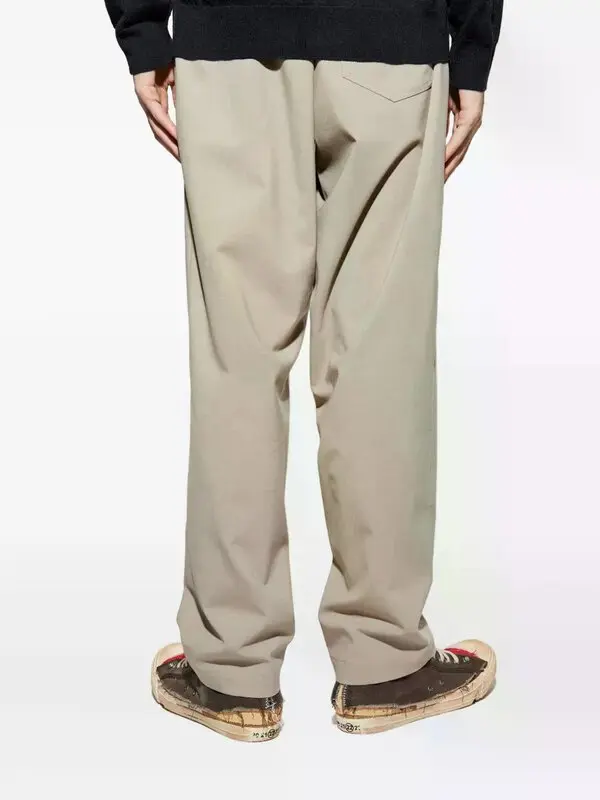 MAISON MARGIELA Drawstring-waist Trousers - Neutrals