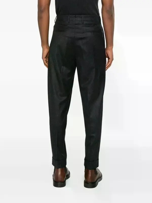 BERWICH Chiaia Pleated Trousers - Grey