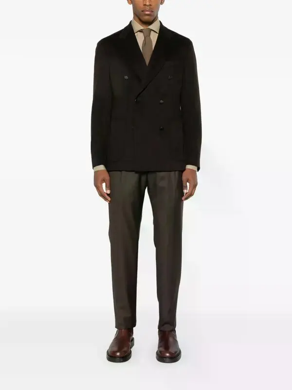BORRIELLO NAPOLI Buttoned Cotton Shirt - Neutrals