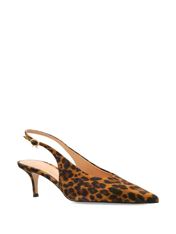 GIANVITO ROSSI Pointed Slingback Pumps