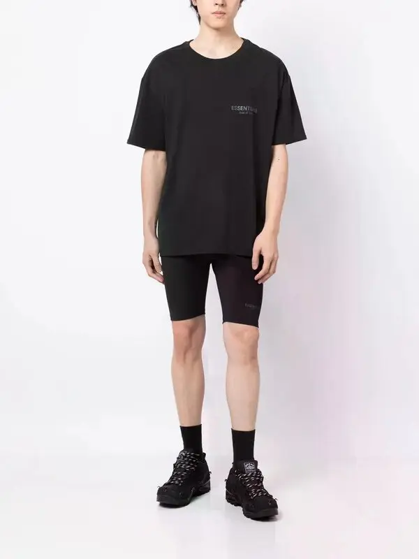 Fear Of God Logo-print Cotton T-shirt - Black