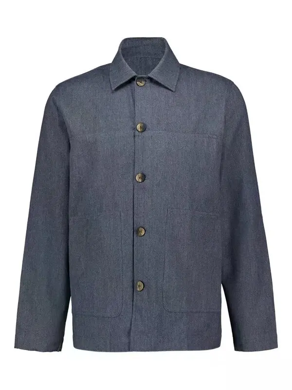 Frescobol Carioca Belford Button-fastening Jacket - Blue