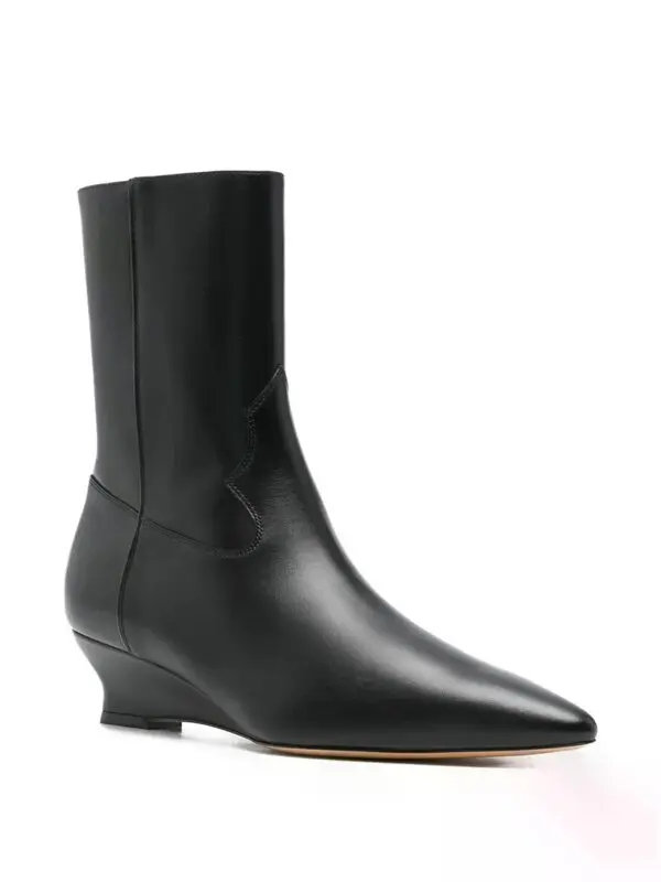 Le Monde Beryl 40mm Camille Pointed Toe Boots - Black