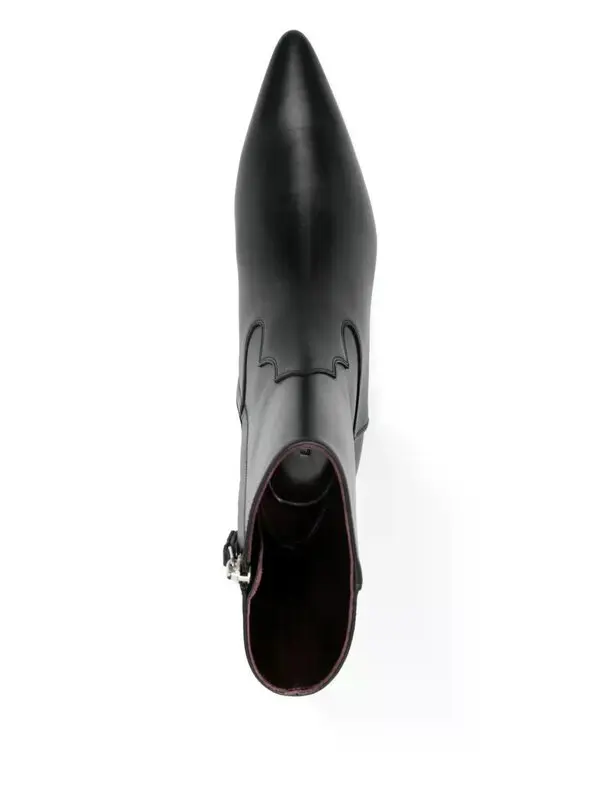 Le Monde Beryl 40mm Camille Pointed Toe Boots - Black