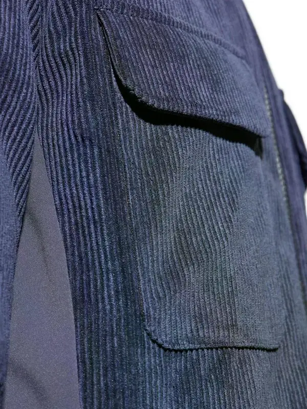 Bogner Corduroy Hooded Jacket - Blue