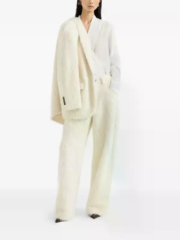 Brunello Cucinelli Wrap-effect Bodysuit - Neutrals