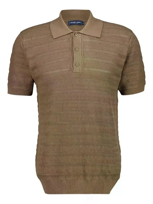 Frescobol Carioca Vidal Button-up Polo - Neutrals