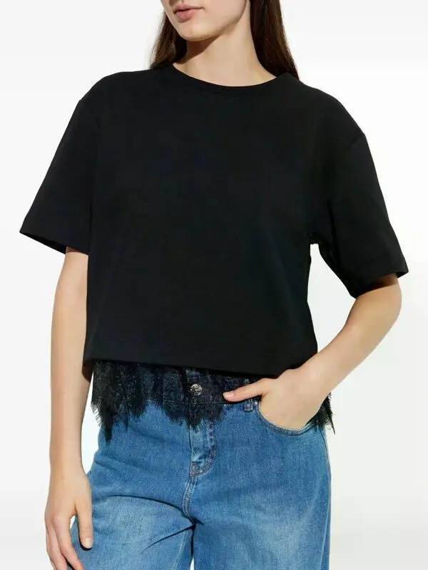 Munthe Lace-trim T-shirt