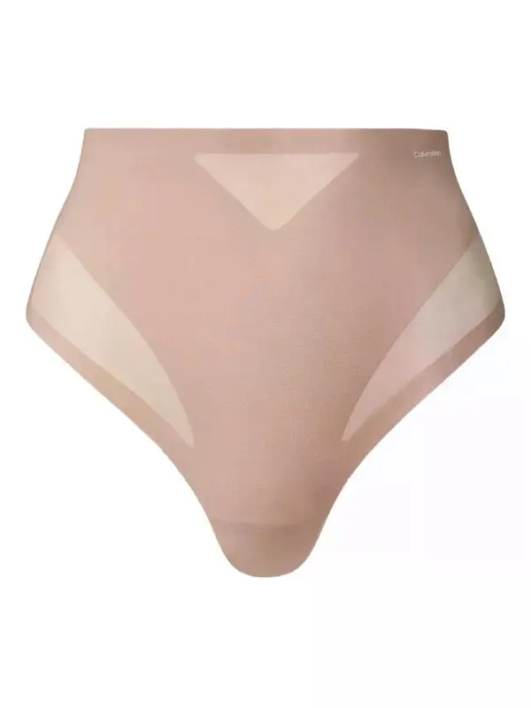 Calvin Klein High-waisted Briefs - Neutrals