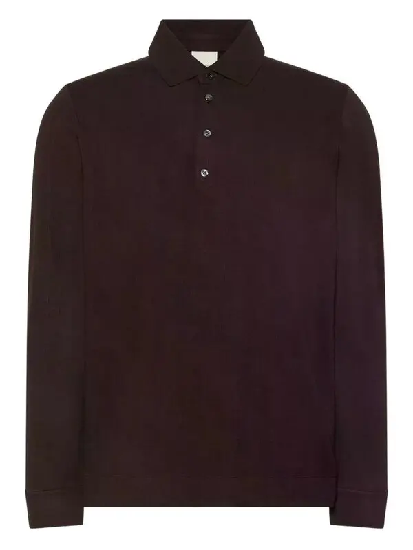 Calvin Klein Long-sleeved Polo Shirt