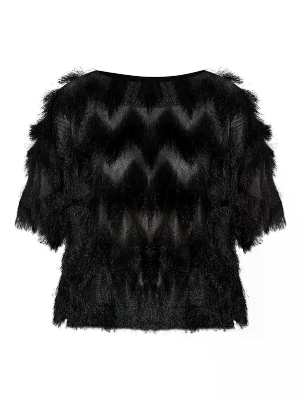 Munthe Rossi Fringed Blouse
