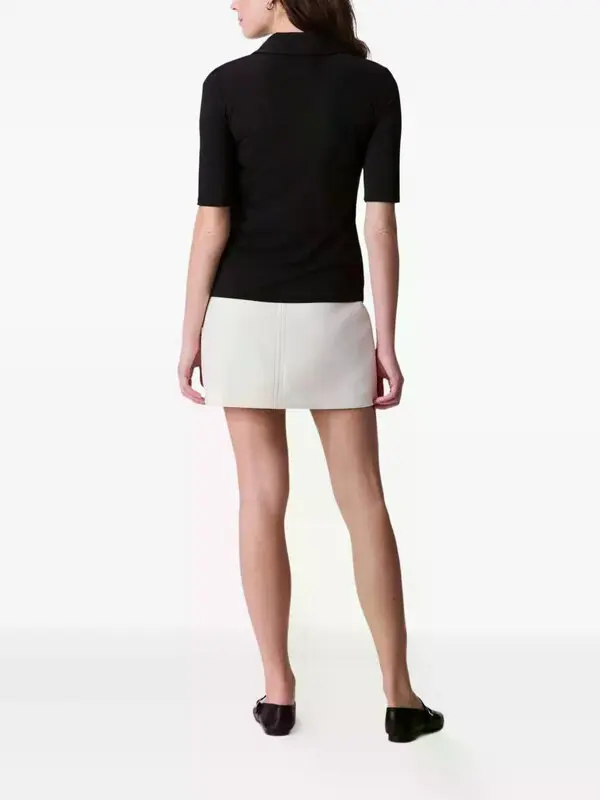 Calvin Klein Collared V-neck Top