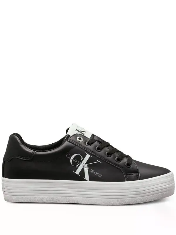 Calvin Klein Logo-print Platform Sneakers