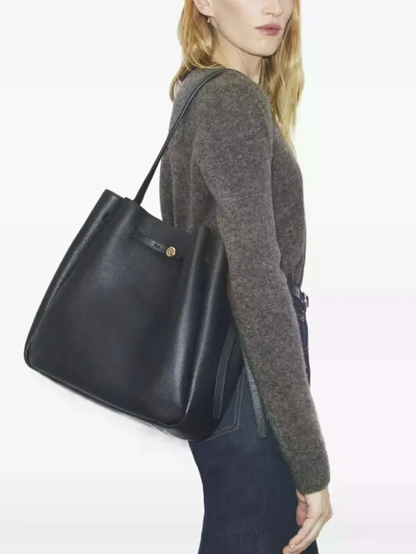 Tory Burch Large Romy Shoulder Bag - Black