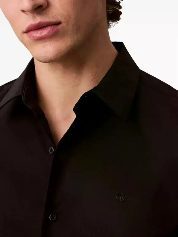 Calvin Klein Long-sleeved Shirt - Black