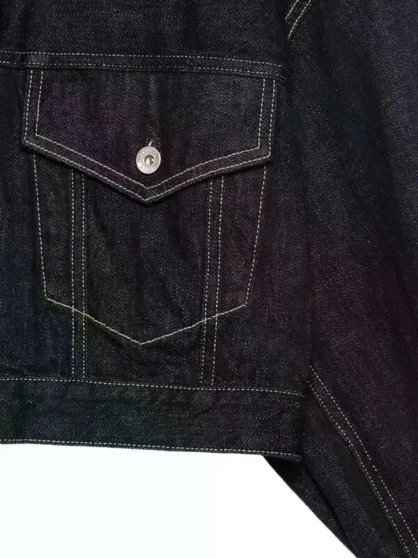KURO Selvedge Cropped Trucker Jacket