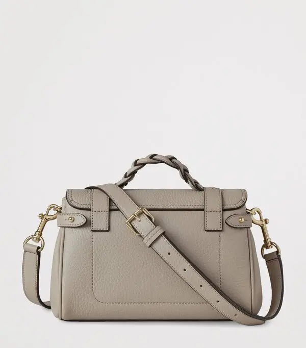 Mulberry Mini Leather Top-handle Satchel - Neutral