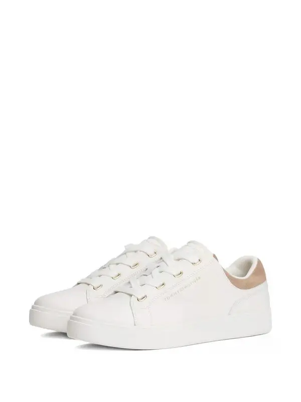 Tommy Hilfiger Lace-up Leather Sneakers