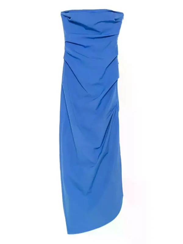 Sir The Label Sol Strapless Draped Maxi Dress