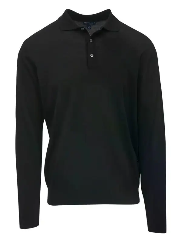 Peter Millar Ribbed-knit Polo Shirt