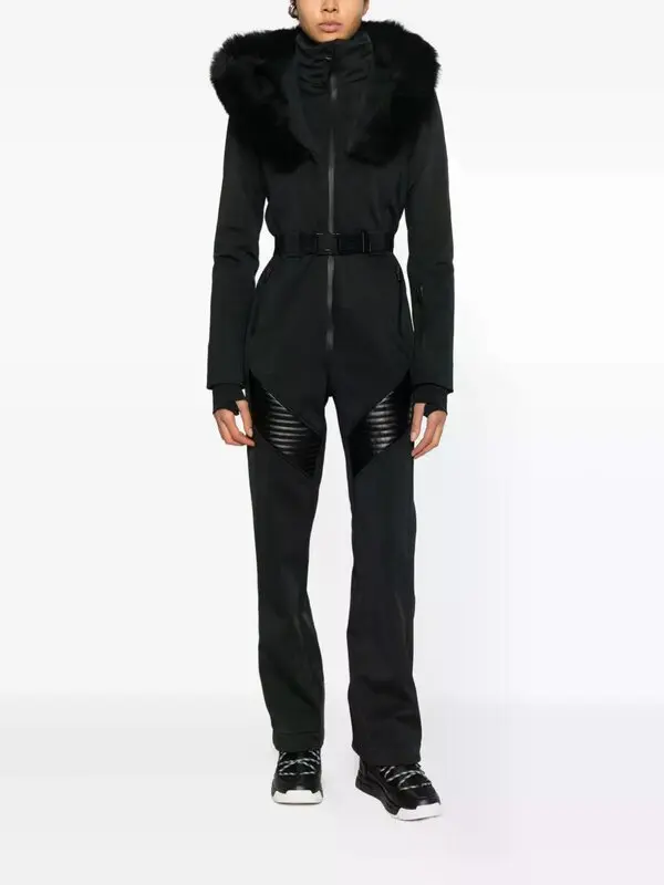 Mackage Fur Hooded Ski Suit