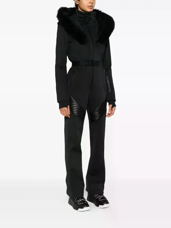 Mackage Fur Hooded Ski Suit