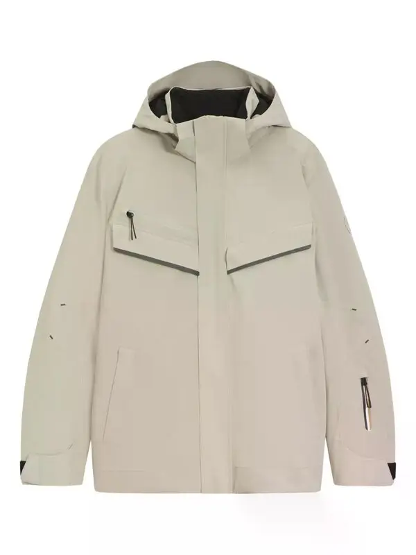 BOSS Hooded Ski Jacket With Pockets