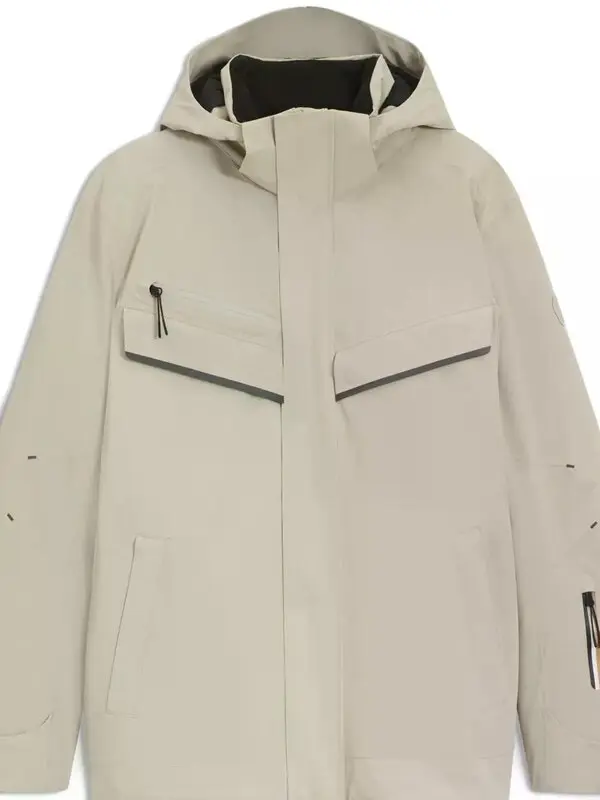 BOSS Hooded Ski Jacket With Pockets