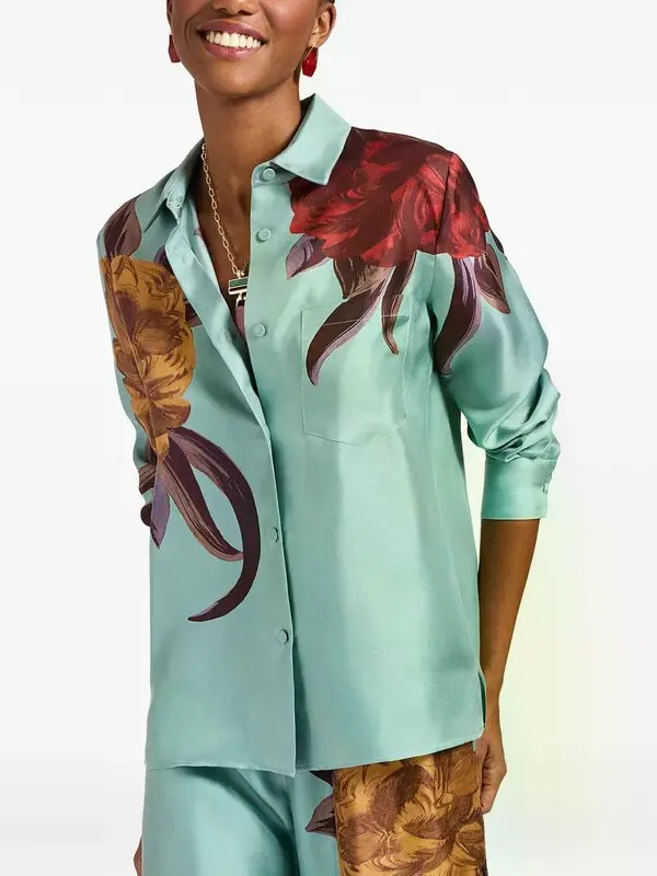 La DoubleJ Floral Print Shirt